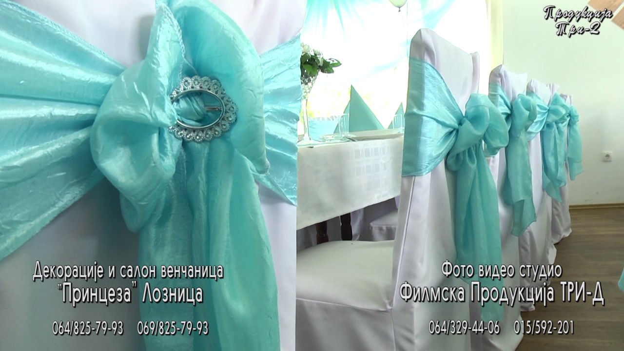 Dekoracije Princeza Loznica, Svecana sala Tri Galeba Draginac i ...