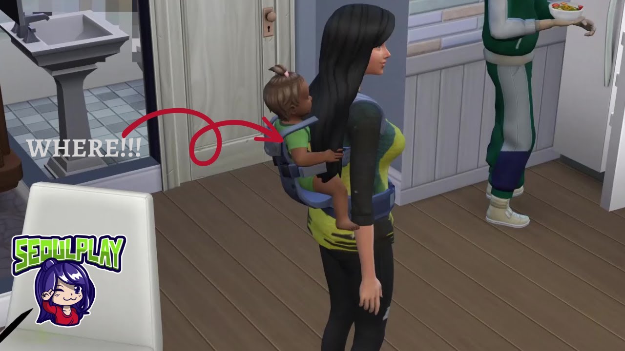 TS4 How to find the infant carrier...The Sims 4 Growing Together ...