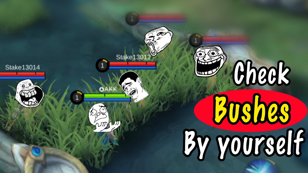 Don't need TANK to check bushes - YouTube