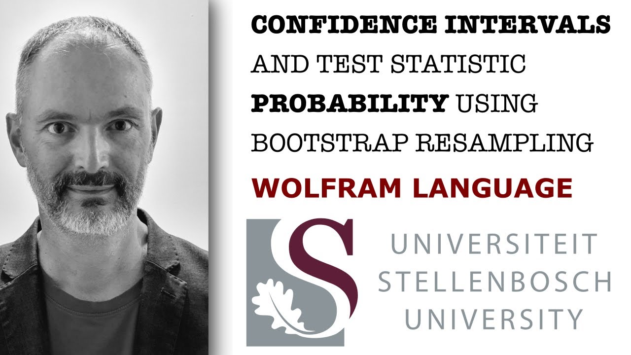Bootstrap resampling for probability and confidence intervals - YouTube