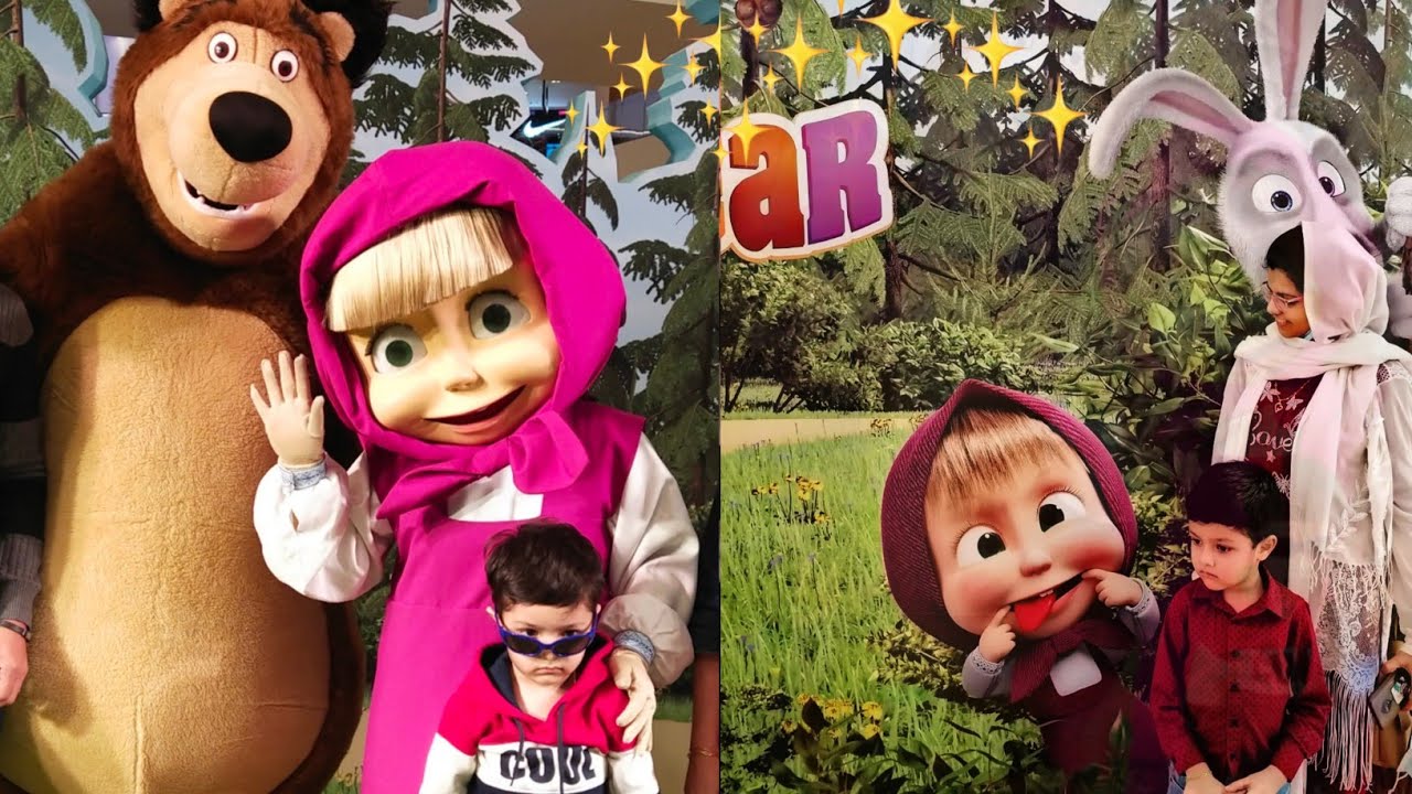 Masha and the Bear show || City Centre Al Zahia || Winter Garden ...