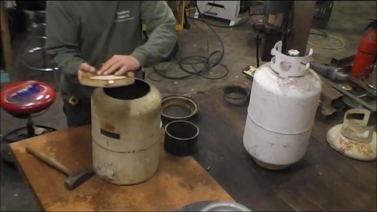 Gasifier build part 1 - YouTube