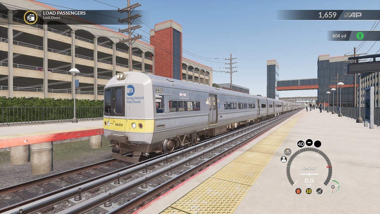 Train Sim World 2020 Chasing LIRR 10-Car Budd M3 EMU on The Long Island ...