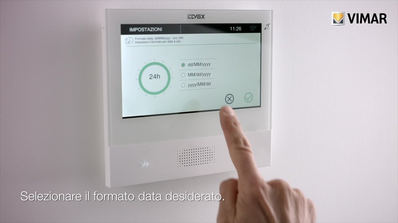 Materiale elettrico VIMAR 40505-40505 Videocitofono TAB 7 2F vivavoce ...