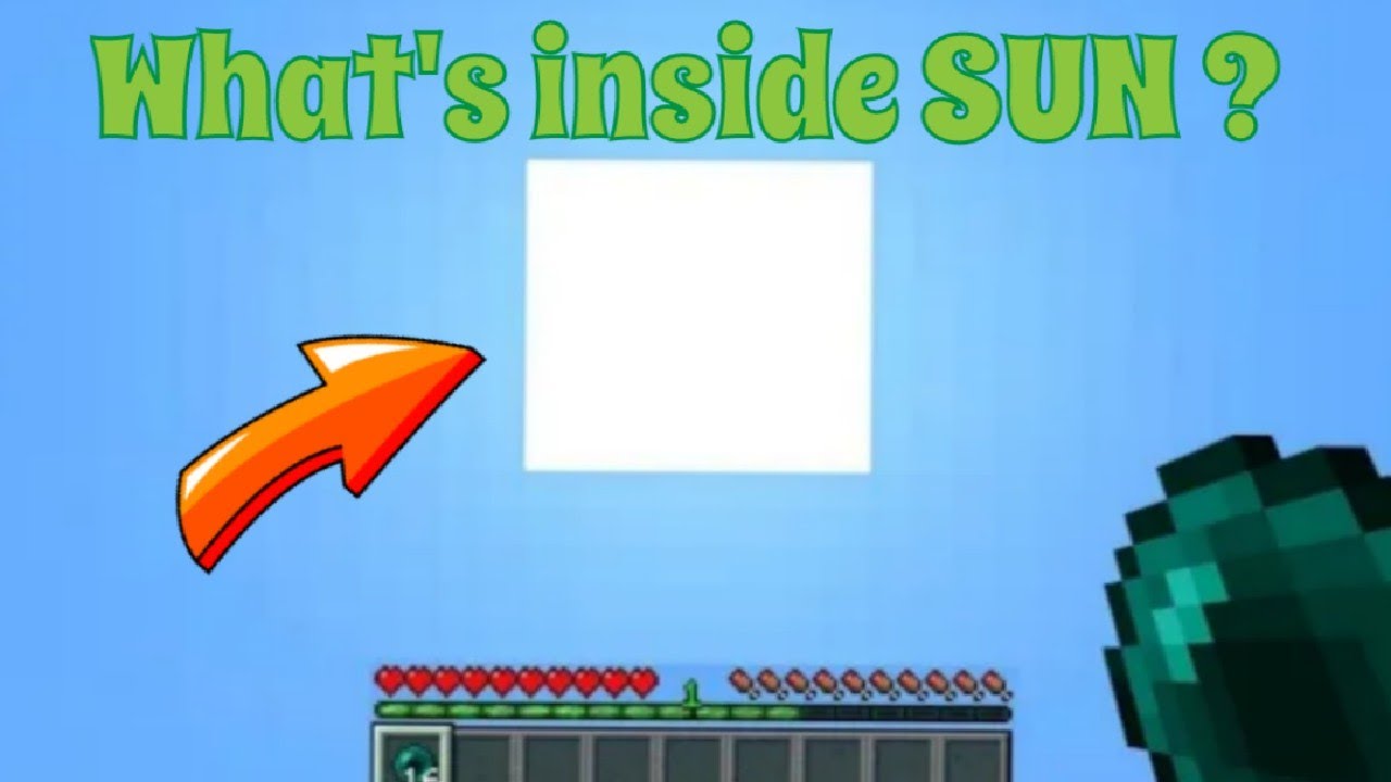 What's inside the sun | minecraft - YouTube