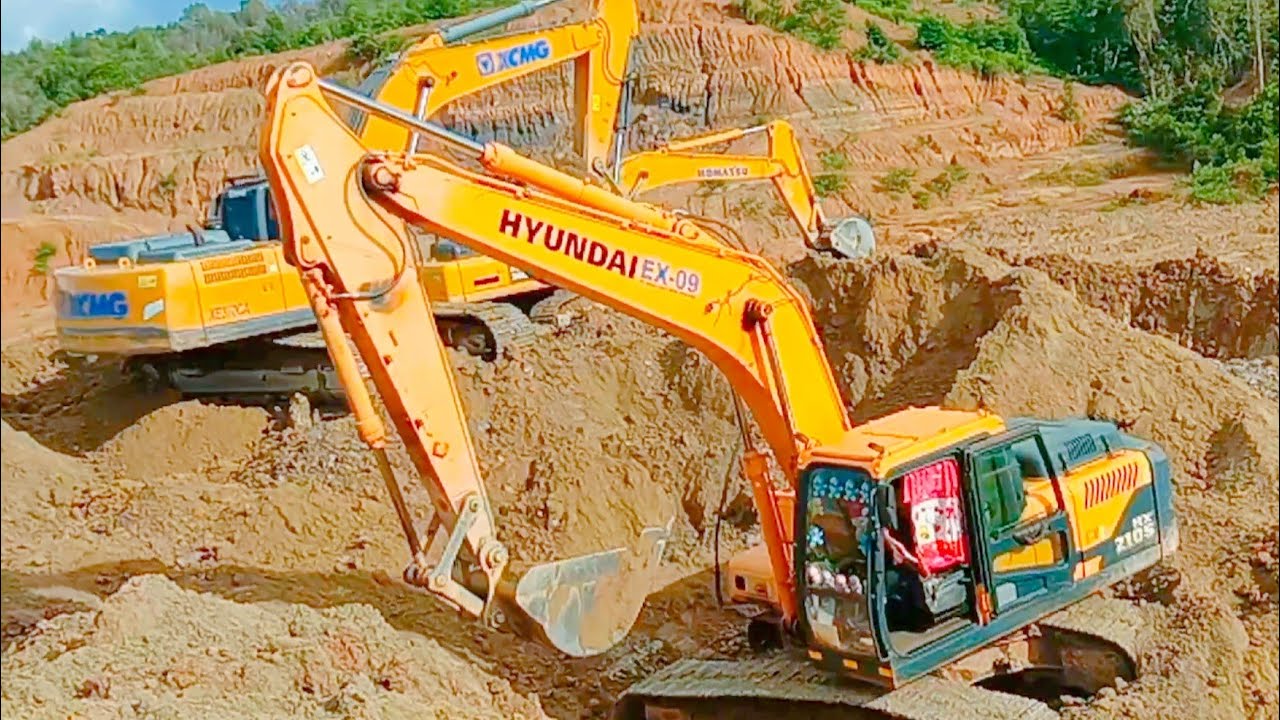 BEKO PROYEK//Beko EXCAVATOR KOMATSU HYUNDAI XCMG DOSAN - YouTube