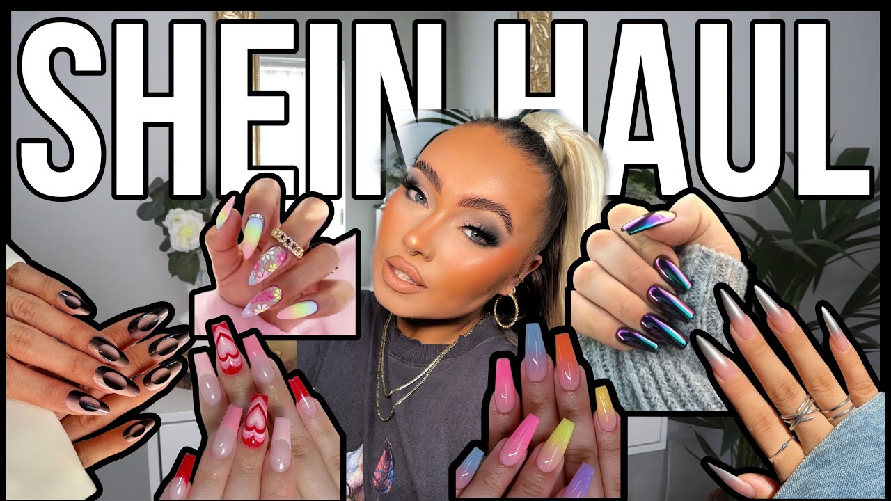 Affordable *Must Have* False Nails 💅🏼 40+ Sets 💗 Shein Nail Haul - YouTube