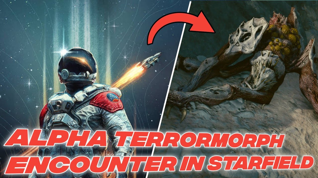 ALPHA TERRORMORPH - Scariest Thing in Starfield (Very Hard Difficulty ...