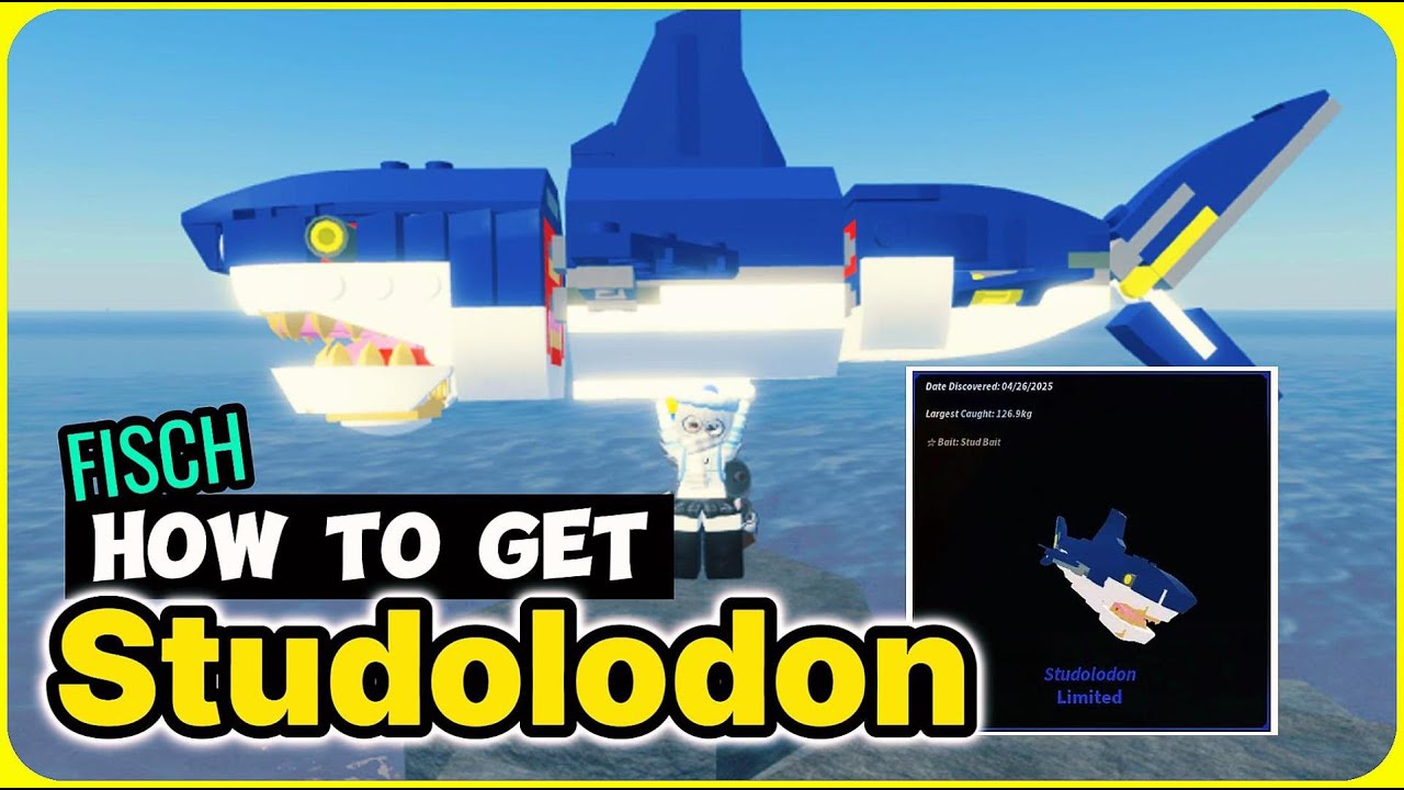 How to Find and Catch STUDOLODON in Fisch (EASY GUIDE) - YouTube