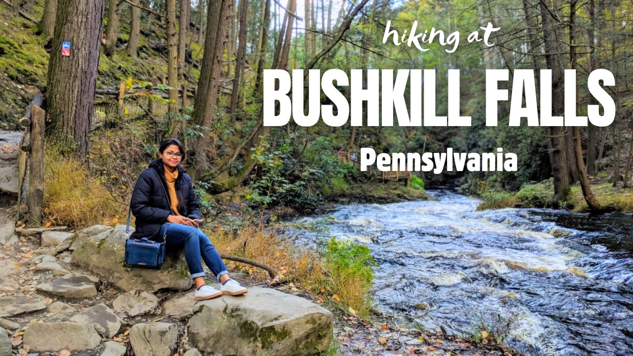 Hiking Day at BUSHKILL FALLS~ Pennsylvania - YouTube