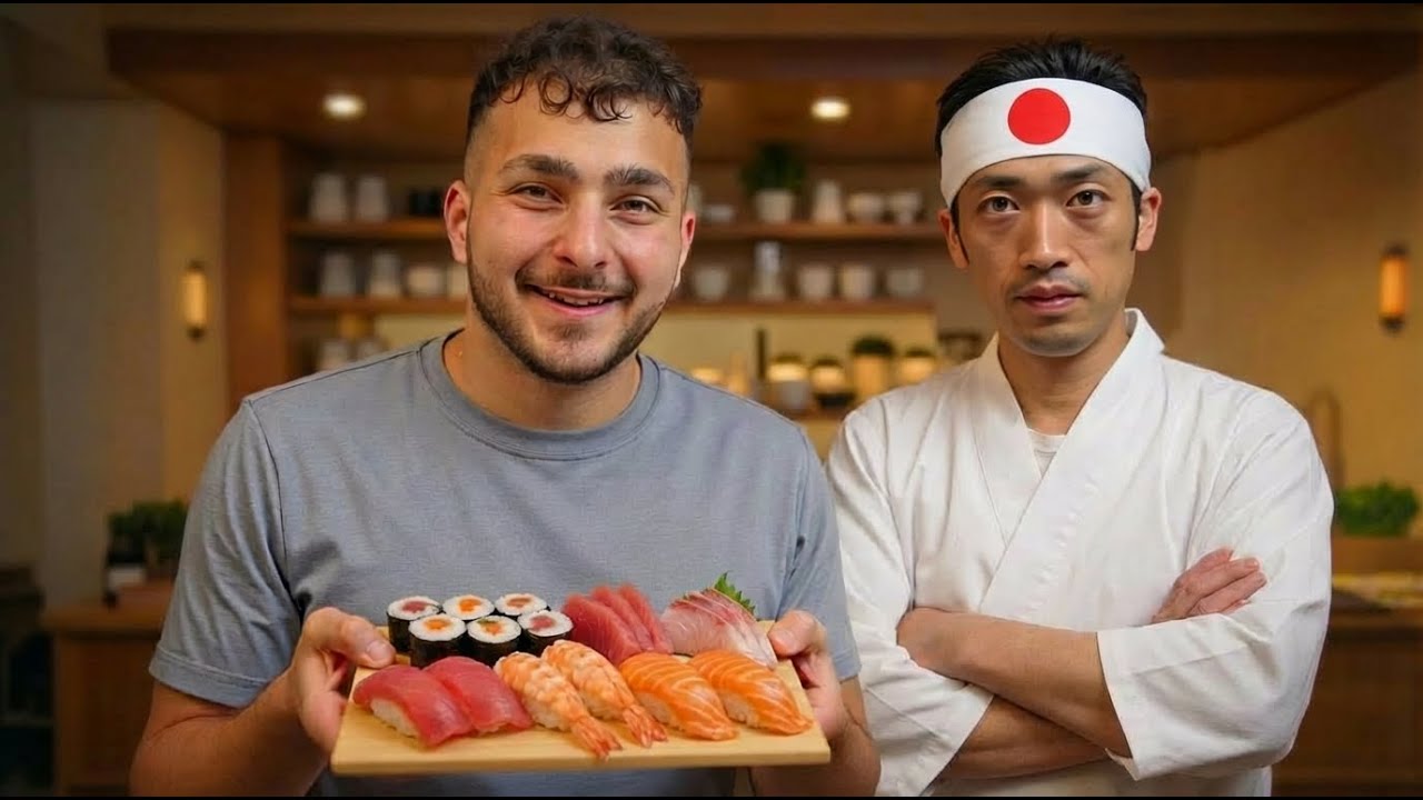 A Master Sushi Chef Trained Me for a Day (I Wasn’t Ready) - YouTube