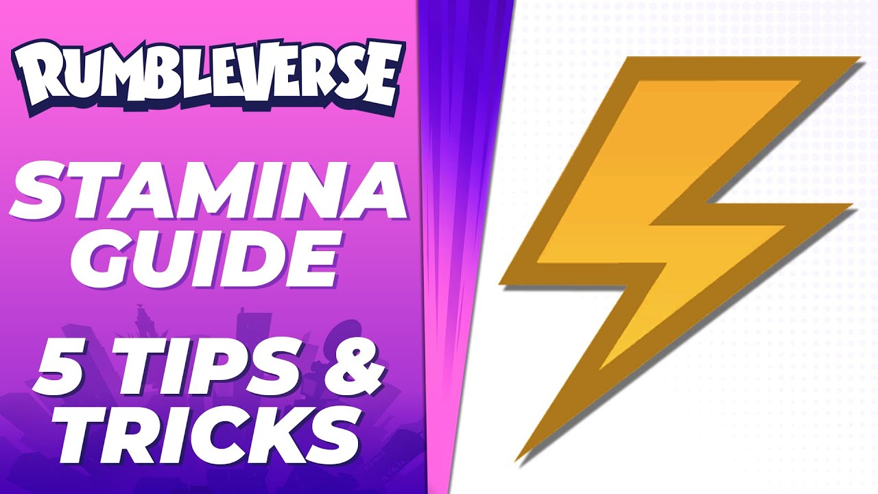 Rumbleverse: 5 Stamina Tips to make you a Champ | The Perfect Stamina ...