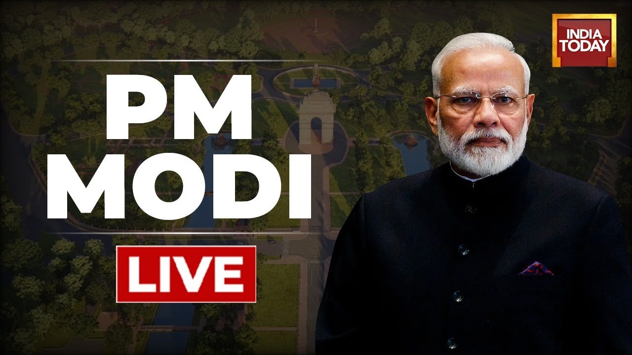 PM Modi LIVE | PM Modi Inaugurates Kartavya Path LIVE | PM Modi Speech ...