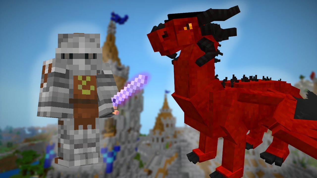 Becoming a KNIGHT in Minecraft - YouTube