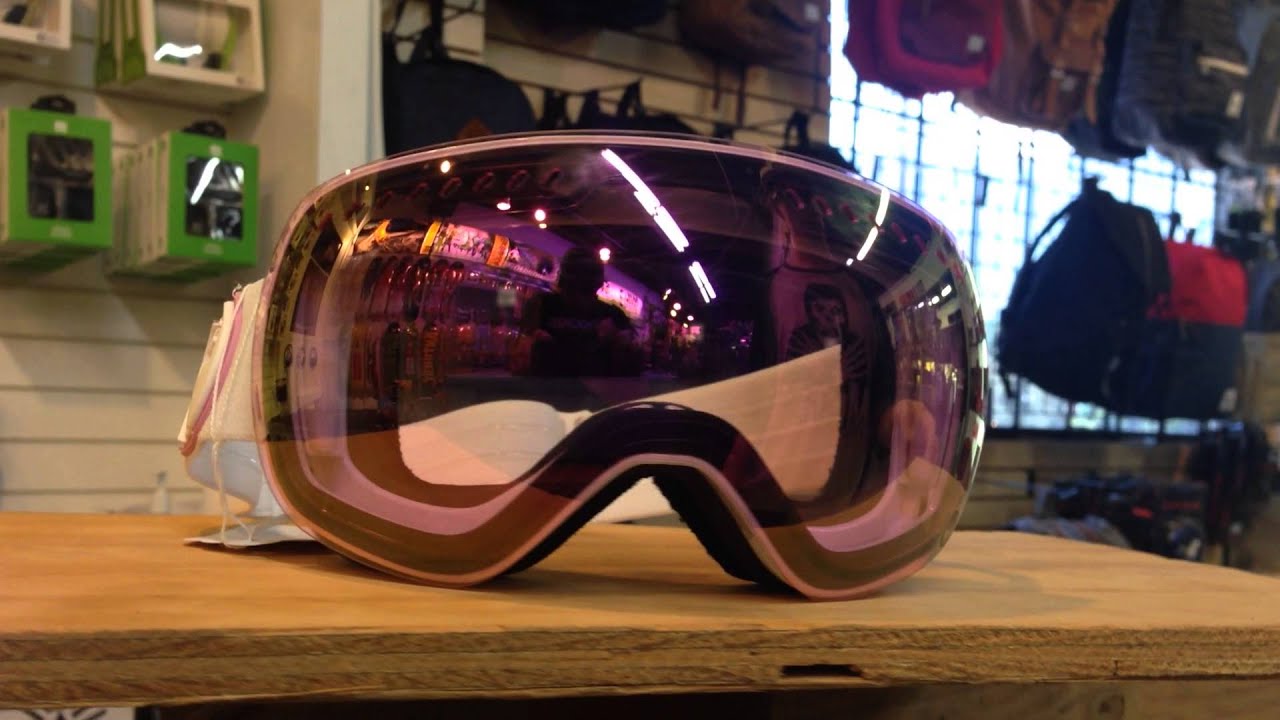 2015 Dragon APXs Goggle in White with Pink Ion Lens - YouTube