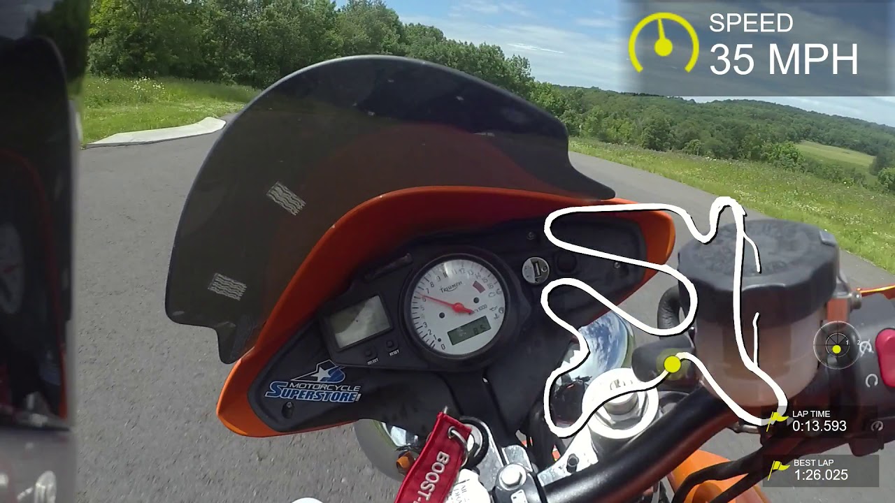 Pineview Run Motorcycle Track Day - YouTube