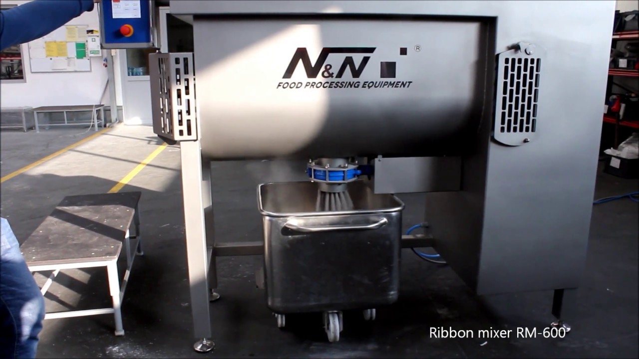 Double helix ribbon mixer RM-600 - introducing! - www.nadratowski.com ...