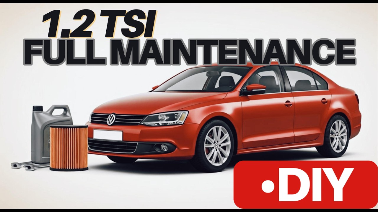 VW 1.2 TSI Oil Change and Filters Replacement (oil, intake, cabin, fuel ...