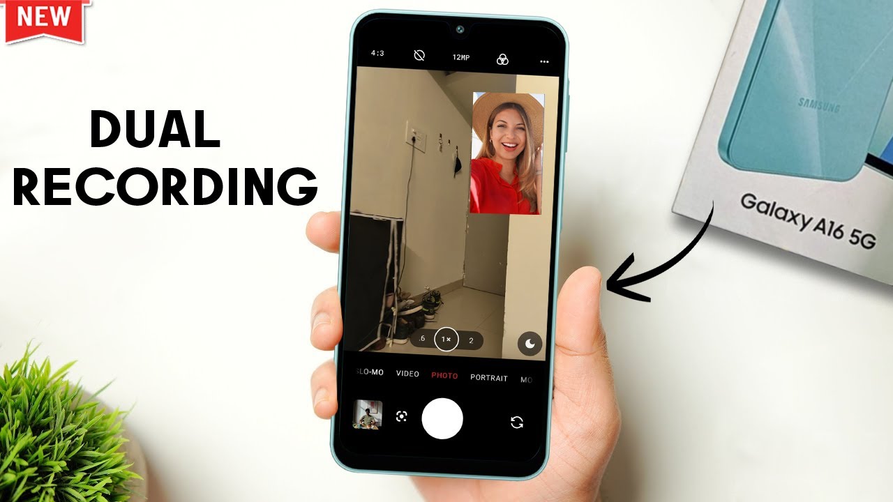 How to Record Screen and Front Camera at a time Samsung - YouTube