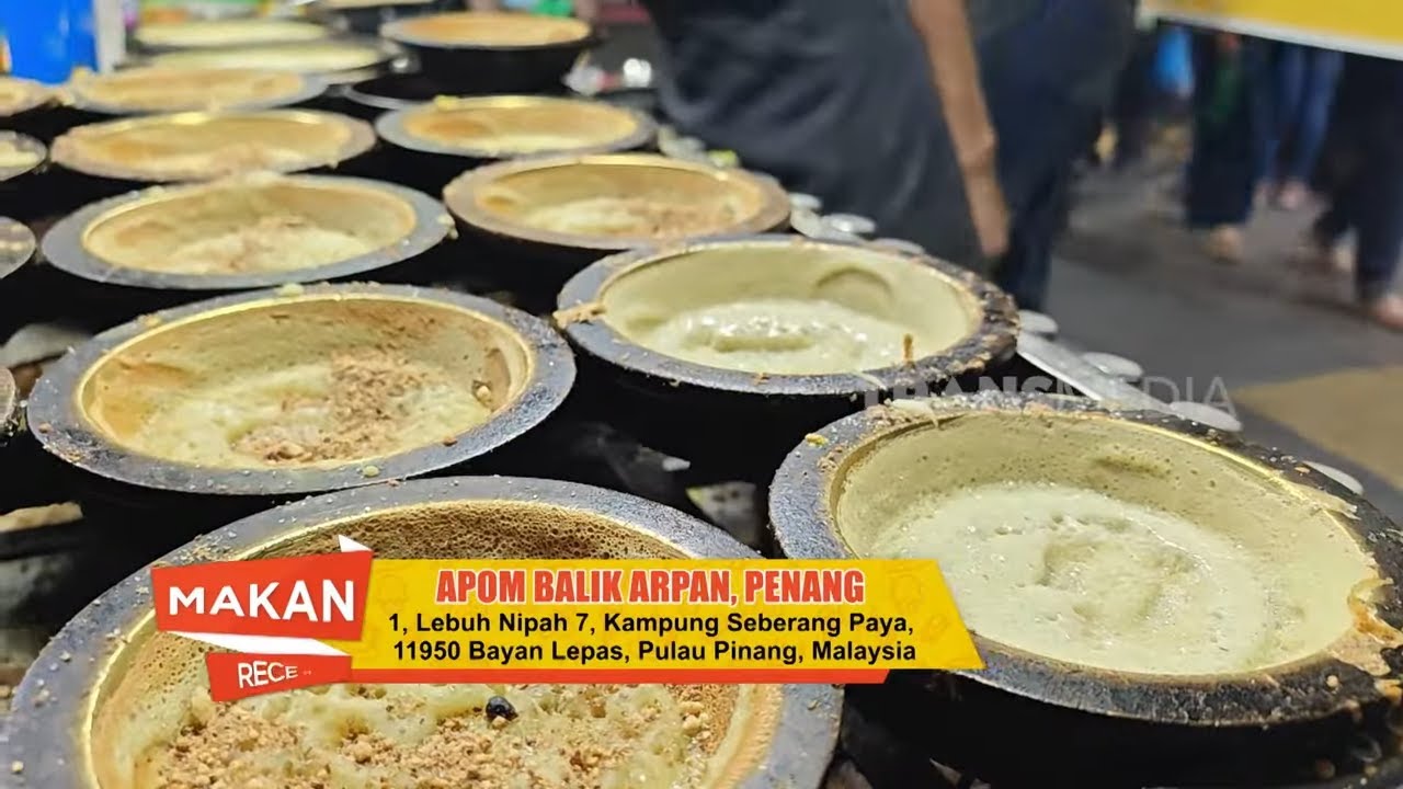 Ade Wahyu Jajan di Apom Balik Arpan, Penang | MAKAN RECEH (10/08/24 ...