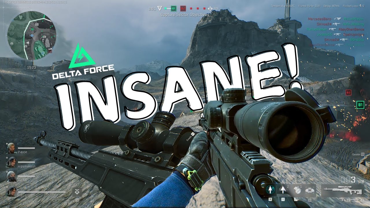 Delta Force | Long - Range | Snipers are INSANE! - YouTube