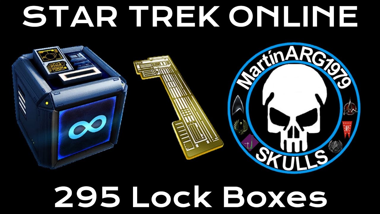 Star Trek Online - Abriendo 295 Infinity Lock Boxes - YouTube