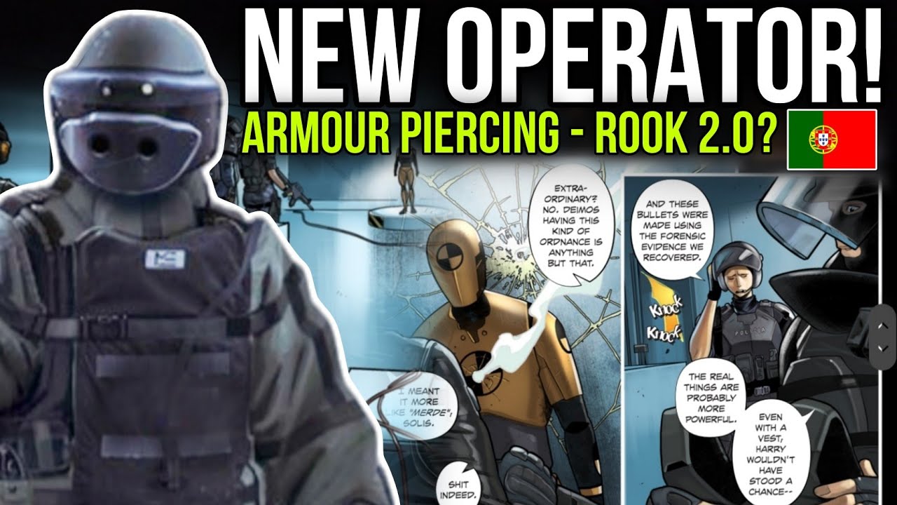 NEW Y8S4 Operator! Armour Piercing Rounds - Rook 2.0? Rainbow Six Siege ...