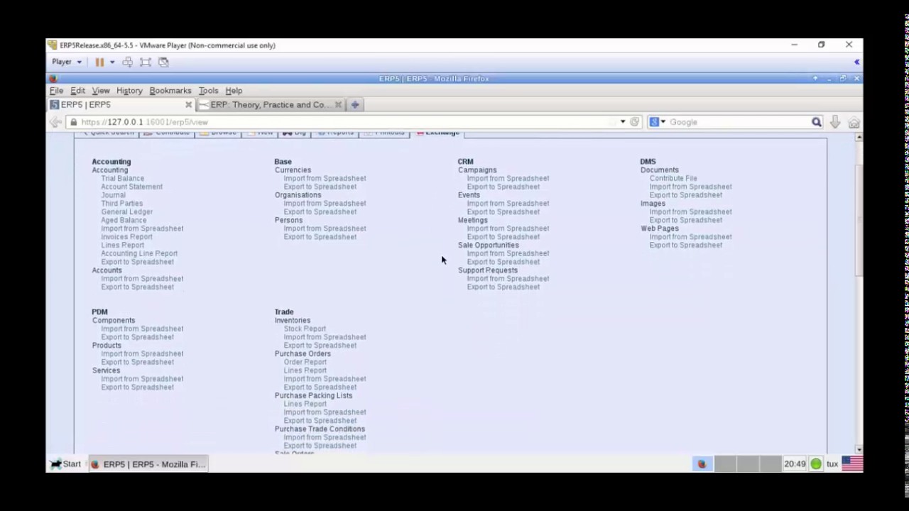 ERP5 - Instalación y Configuración - YouTube