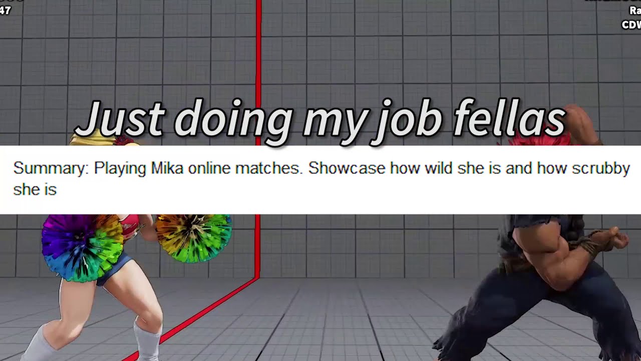 How to R MIKA someone in SFV - YouTube