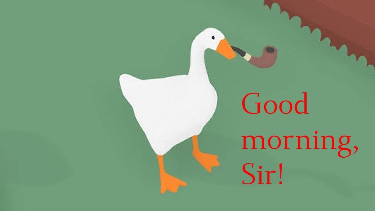 I AM A GOOSE AND I DON'T CARE - Untitled Goose Game - YouTube