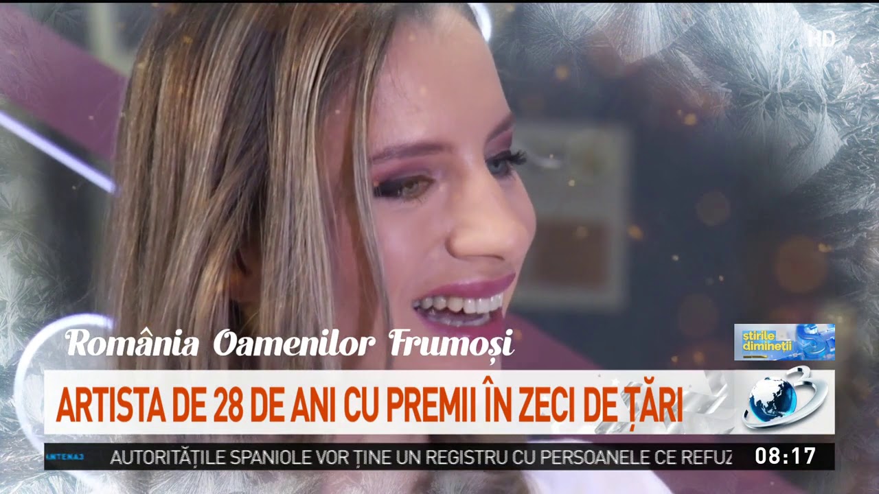 România Oamenilor Frumoși. Alexandra Sand, artista de 28 de ani cu ...