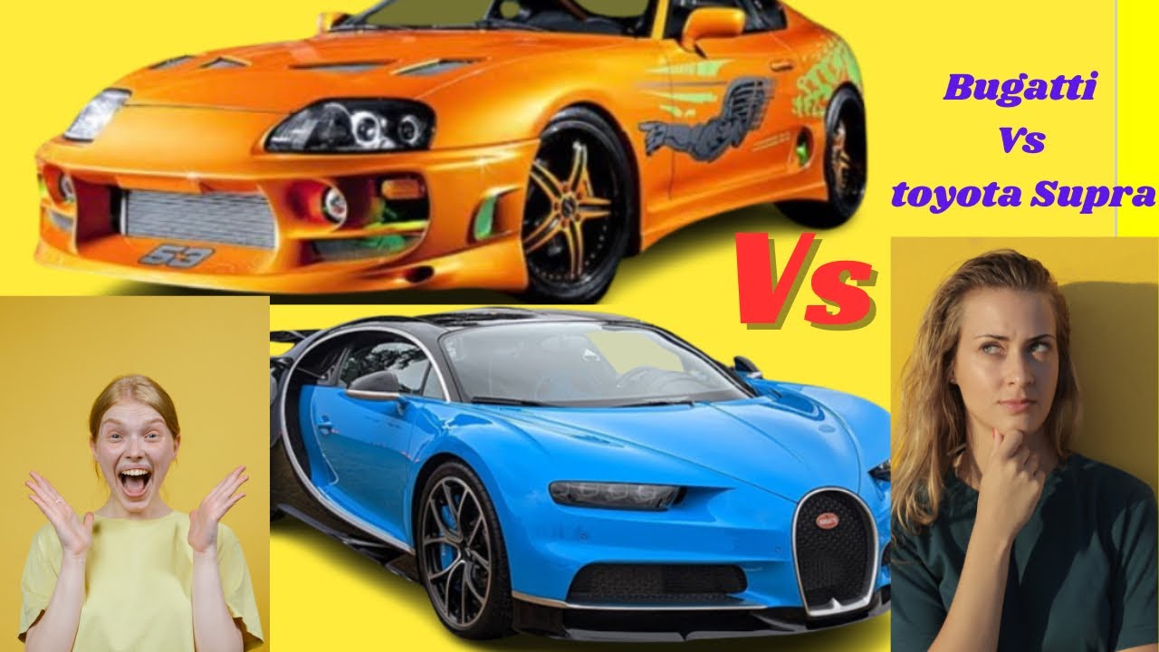 Unbelievable 🔥 Bugatti Vs Toyota Supra - YouTube