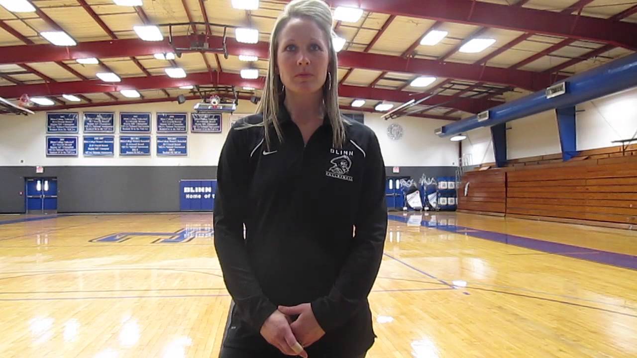 Blinn volleyball Erin Mellinger - YouTube