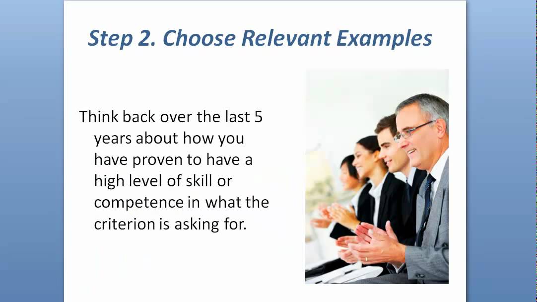 How to Respond to Key Selection Criteria - YouTube
