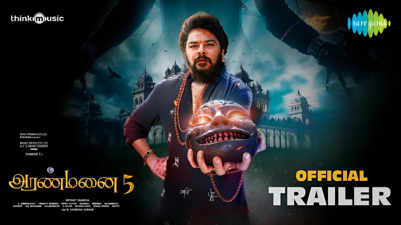 Aranmanai 5 Official Trailer Tamil | Sundar C | Yogi Babu | Sam Cs ...