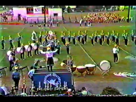 1985/1986 Warren Local High School Marching Warriors - YouTube