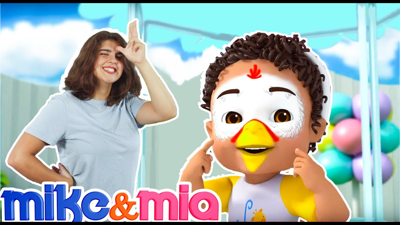 Face Paint Song | Sign Language for Kids | Mike and Mia - Nursery ...