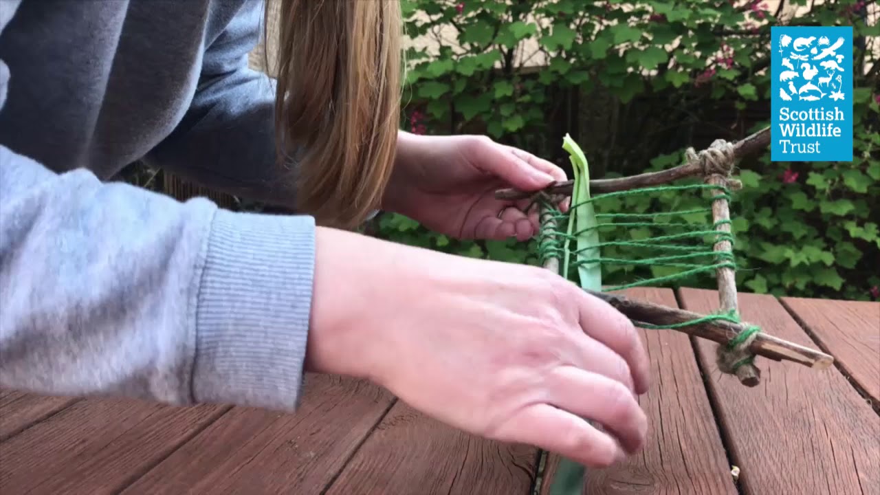 How to make a nature loom - YouTube