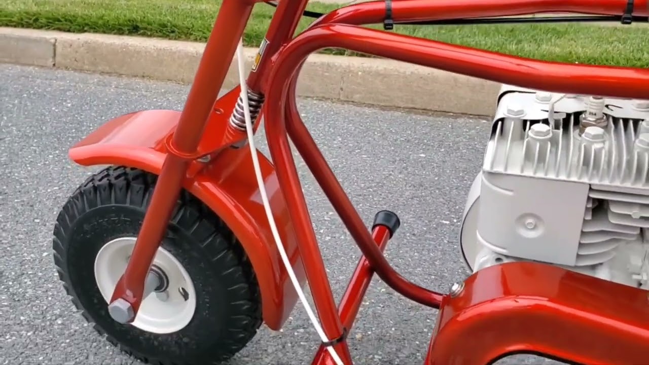 Vintage 1968 Lil Indian Mini Bike Walk Around & Ride By JohnC 5/25/2022 ...