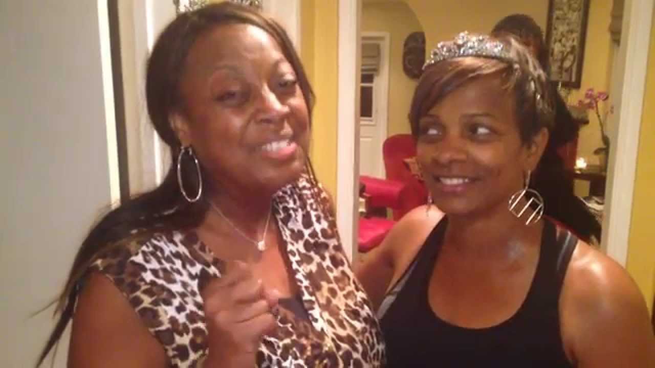 Vanessa Bell Calloway and Star Jones Pajama Birthday Feat. Manly Handz ...
