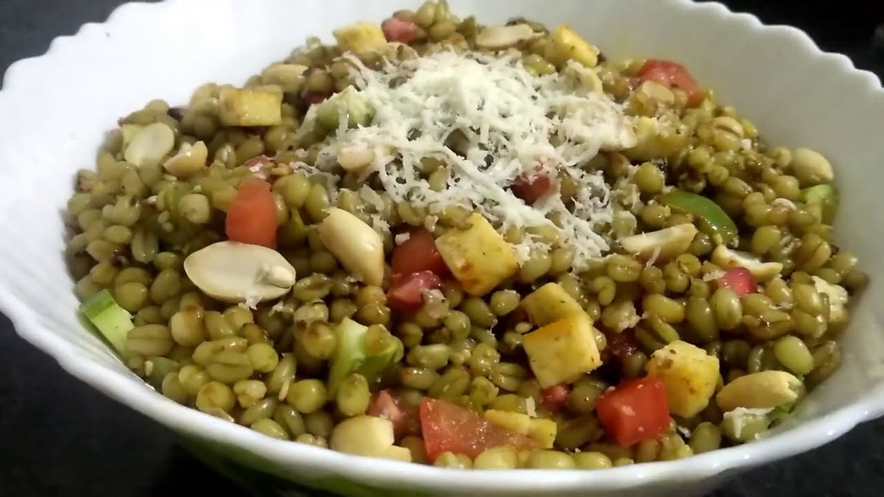 Green Wheat Chaat Recipe | Healthy Chaat | ઘઉંના પોંકની ટેસ્ટી ચાટ ...