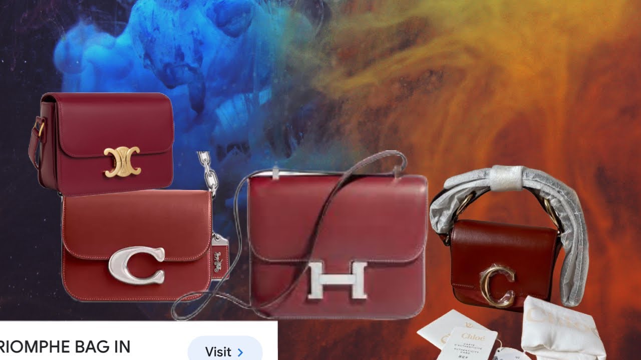 Unboxing from Coach Website the red Coach Idol bag - YouTube