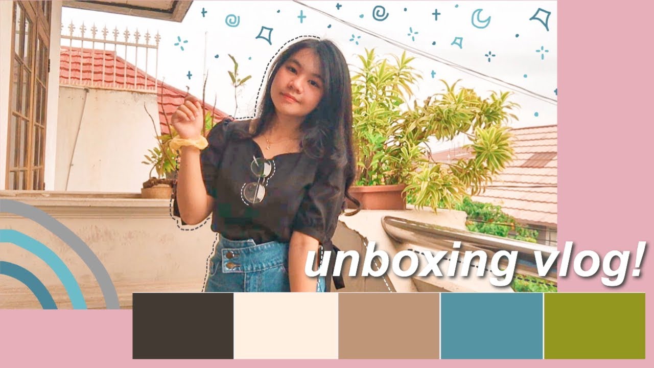 unboxing vlog (& try-on haul)! 🌼💗 - YouTube