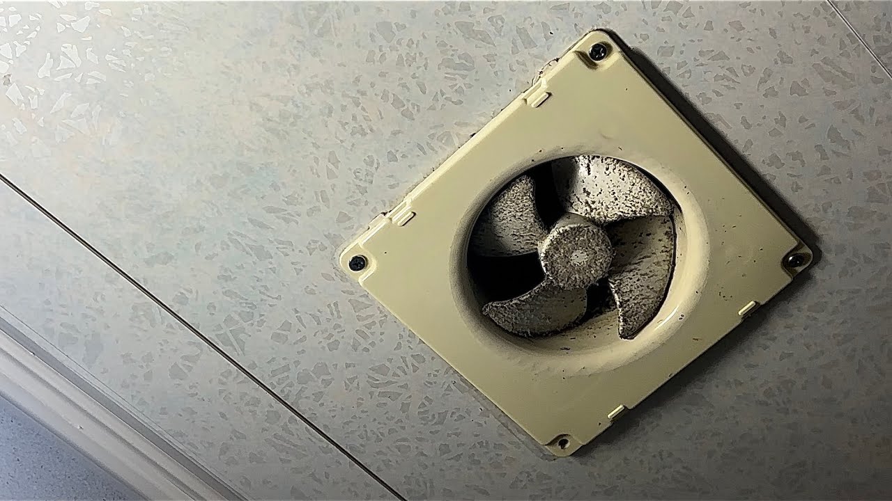 Clean the exhaust fan - YouTube