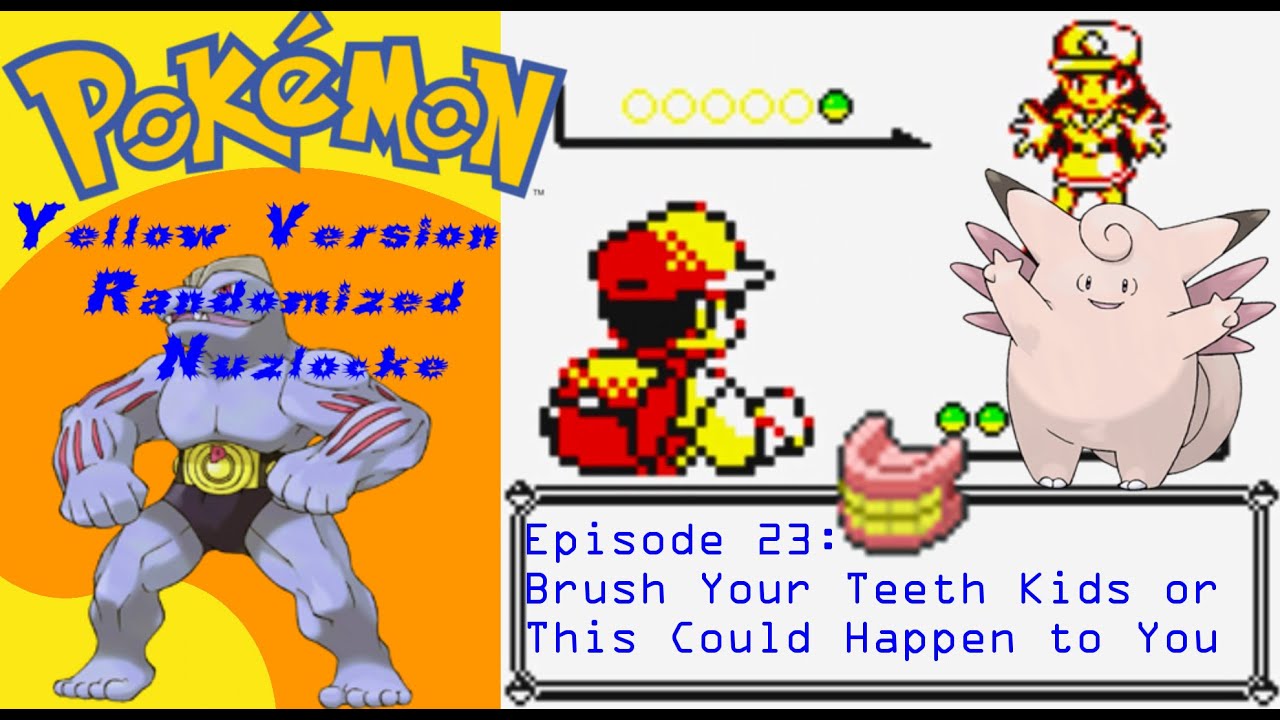 Pokemon Yellow Episode 23: Brush Your Teeth Kids or This Could Happen ...