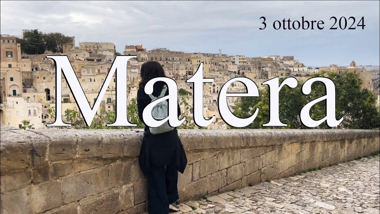 Matera (Primo giorno) - 3 ottobre 2024 - YouTube