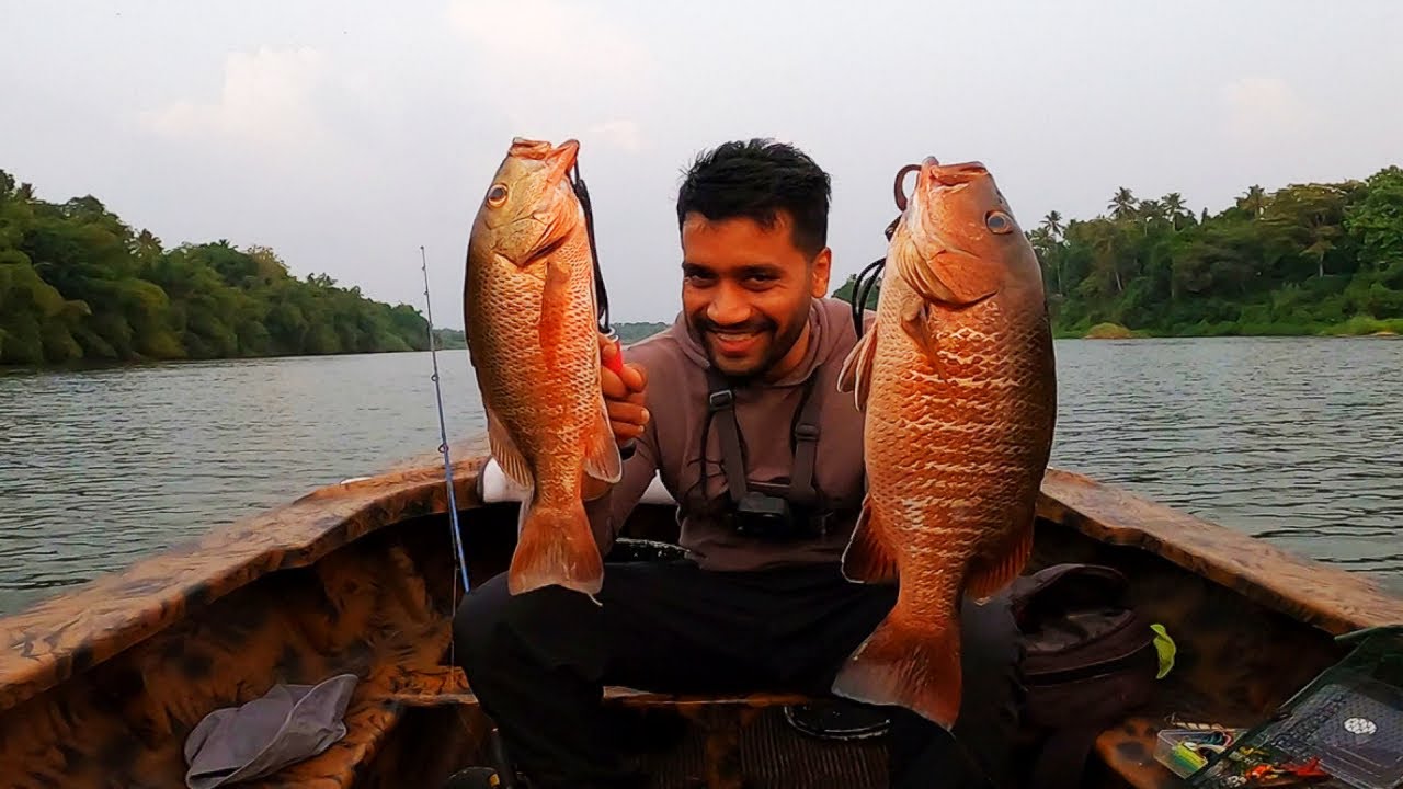 ചെമ്പല്ലിയുടെ live strike കാണണോ | Shahi Vlogz | Heavy Chembally Fishing ...