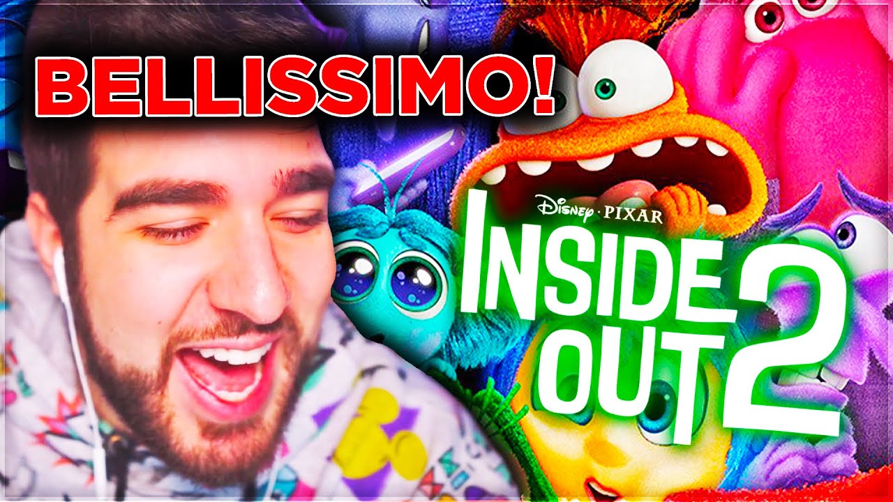REACTION al SECONDO TRAILER di INSIDE OUT 2!! - YouTube