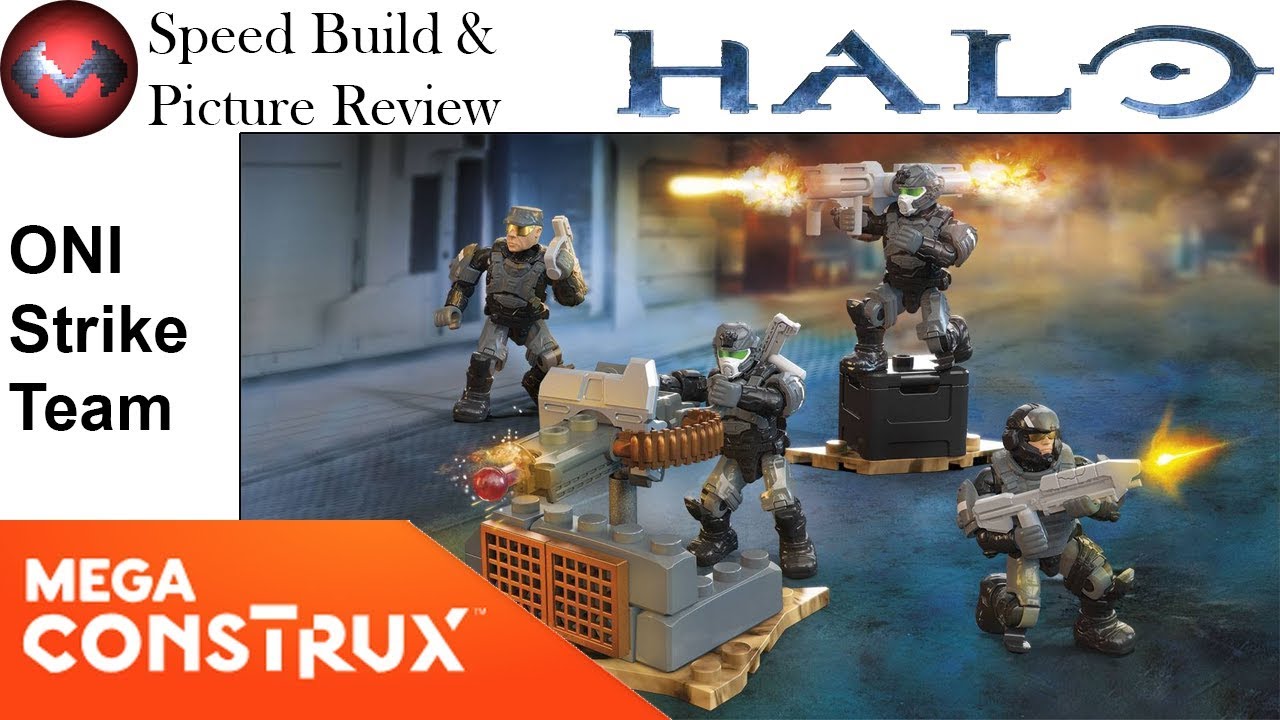 Halo - ONI Strike Team - Mega Construx Speed Build and Picture Review ...