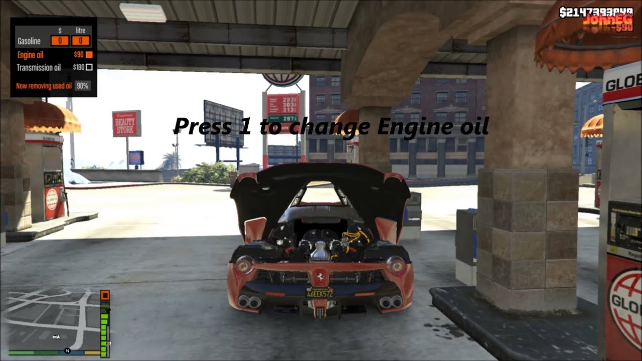 GTA V - Realistic Fuel Mods - YouTube